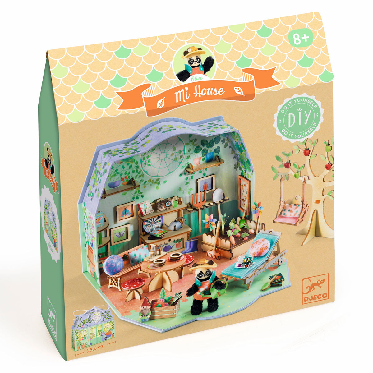 Djeco Craft -Mi House - Olive – My Small World Toy Store