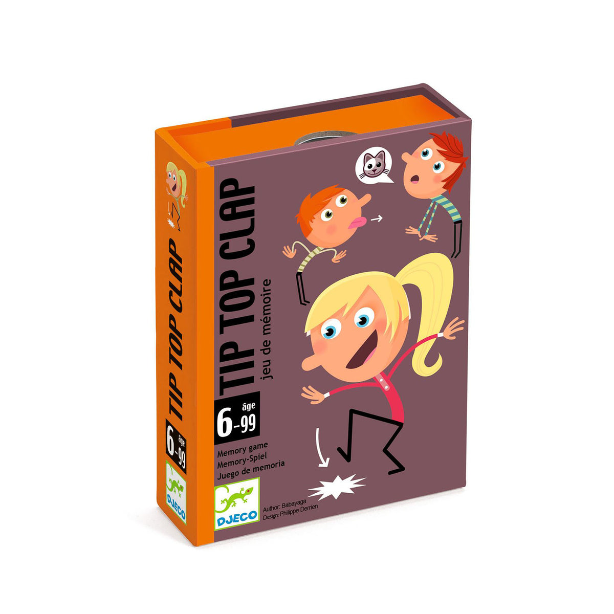 Djeco Tip Top Clap Card Game – My Small World Toy Store