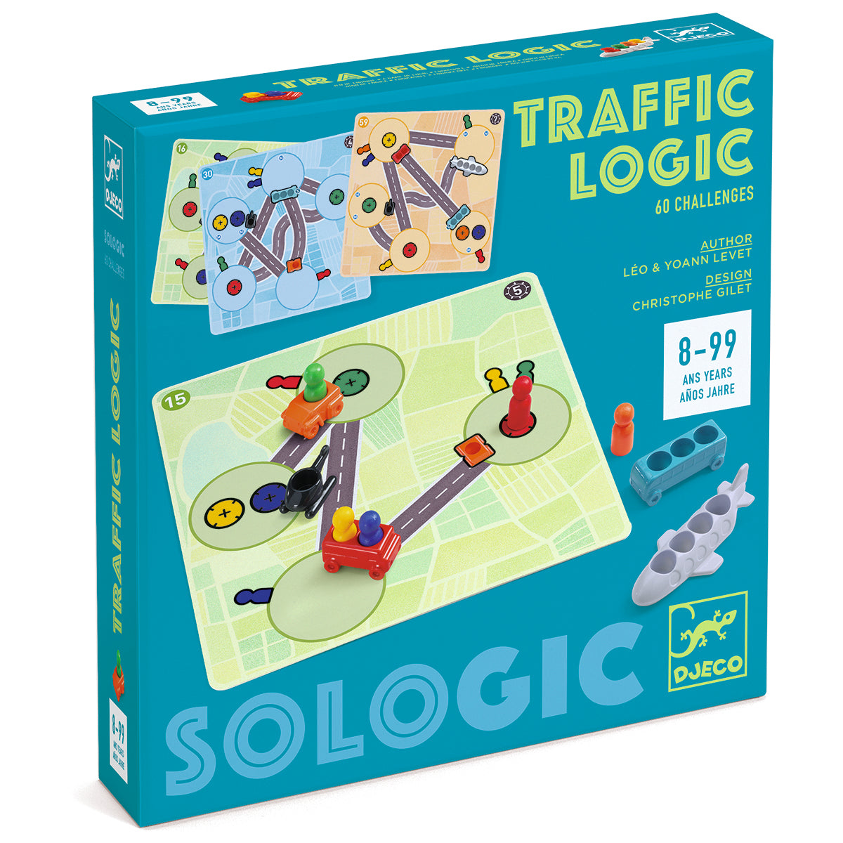 Djeco Logic - Traffic Logic – My Small World Toy Store