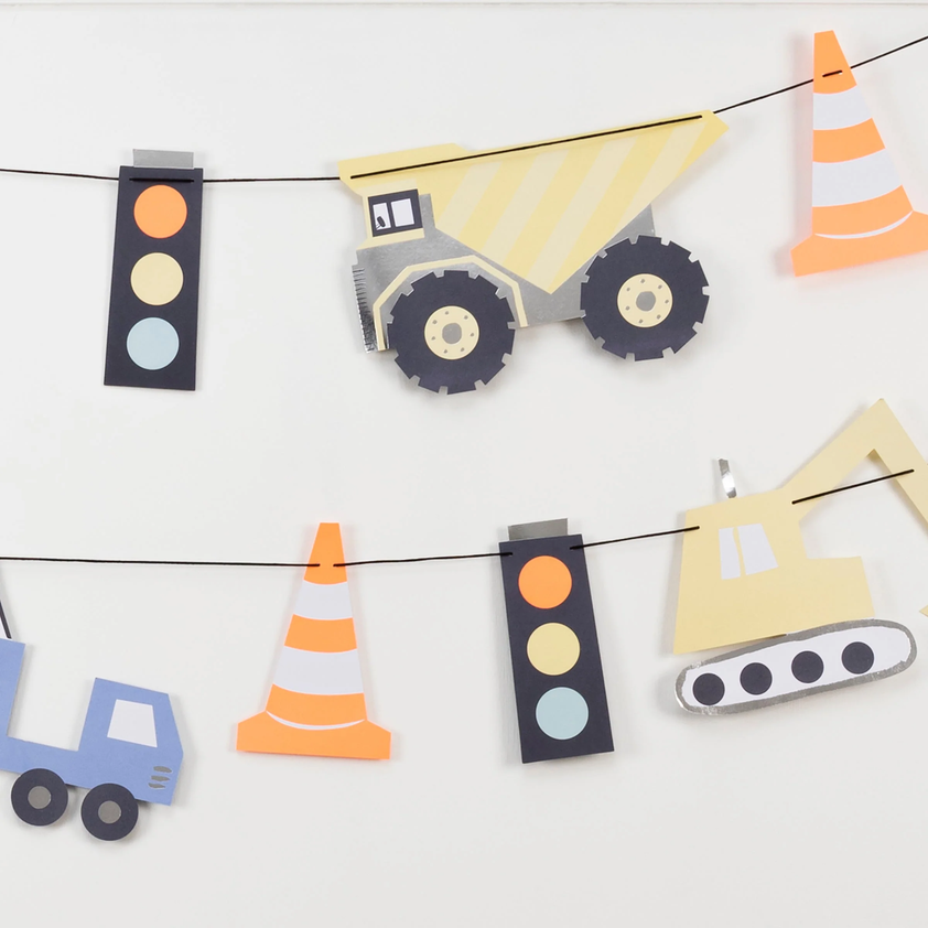 Construction Garland – My Small World Toy Store
