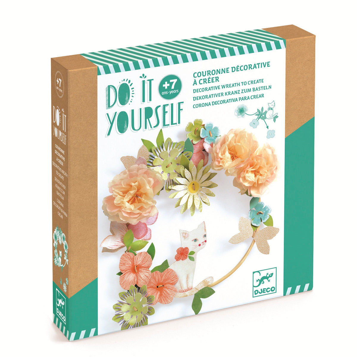 Djeco DIY Dalia Wreath To Create – My Small World Toy Store