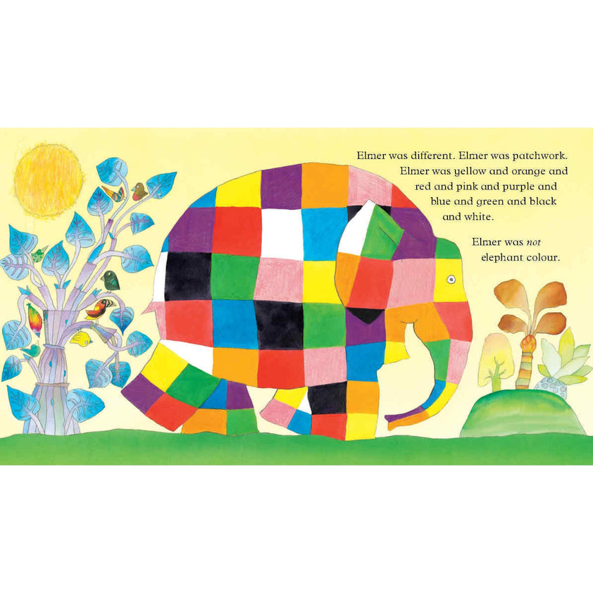 Elmer Board Book – My Small World Toy Store