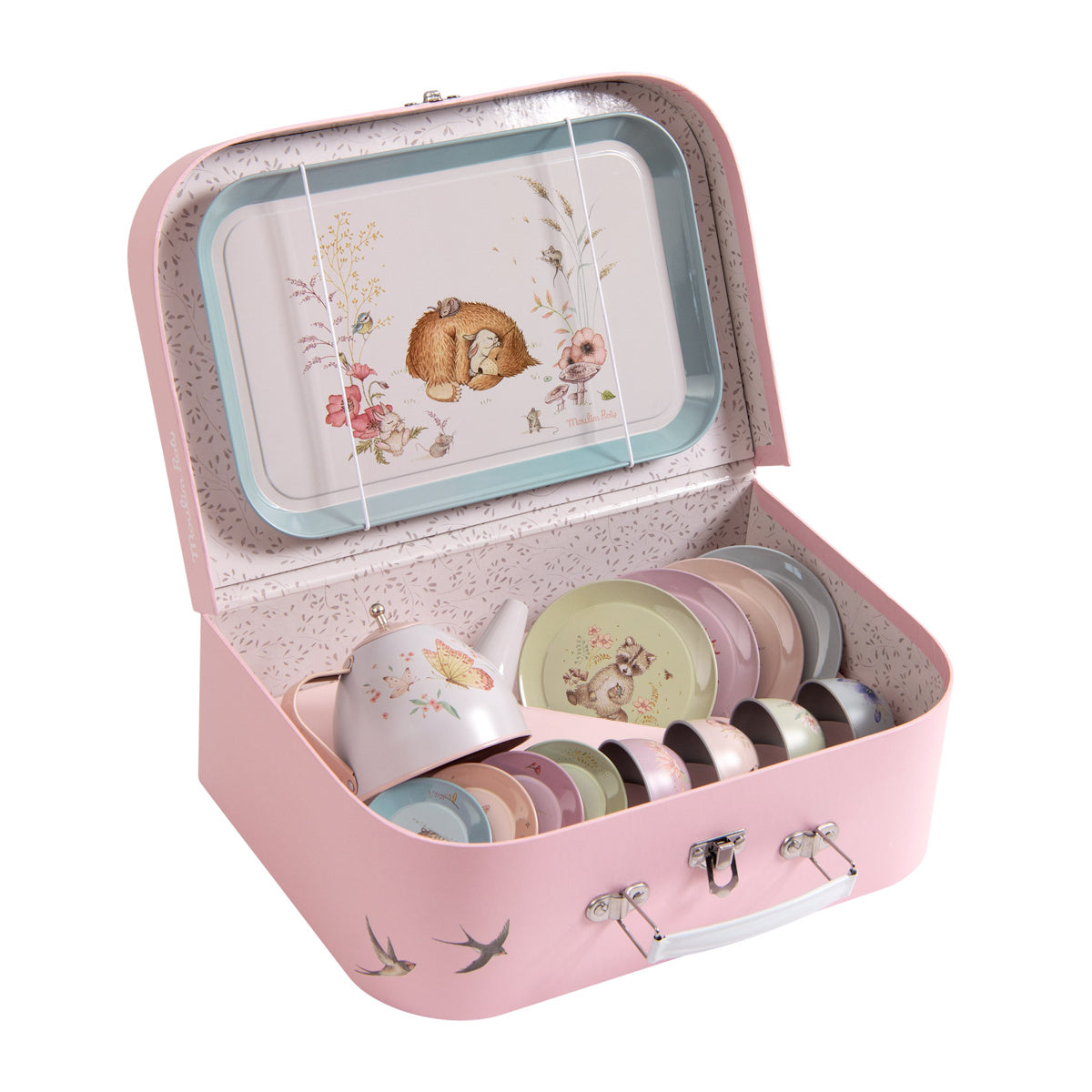 Les Rosalies - Metal Tea Set – My Small World Toy Store