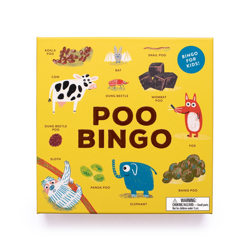 Poo Bingo For Kids – My Small World Toy Store