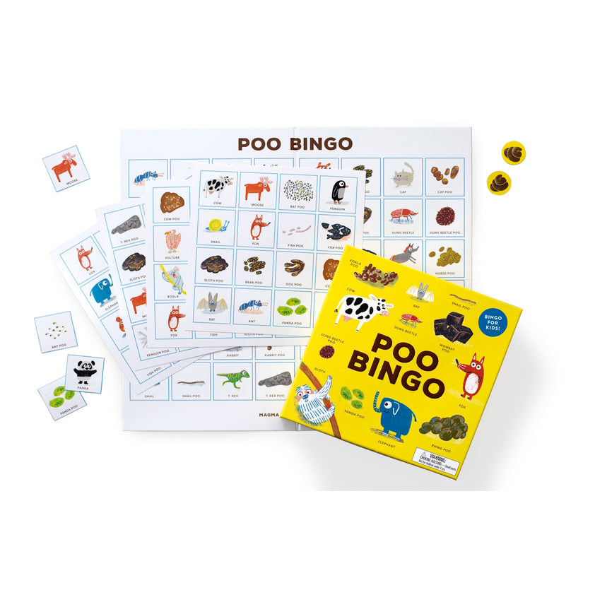 Poo Bingo For Kids – My Small World Toy Store