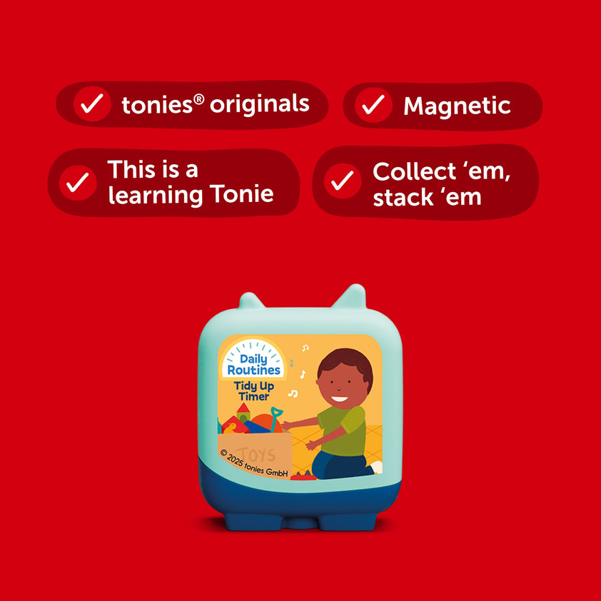 Tonies Clever: Daily routines - Tidy Up Timer – My Small World Toy Store